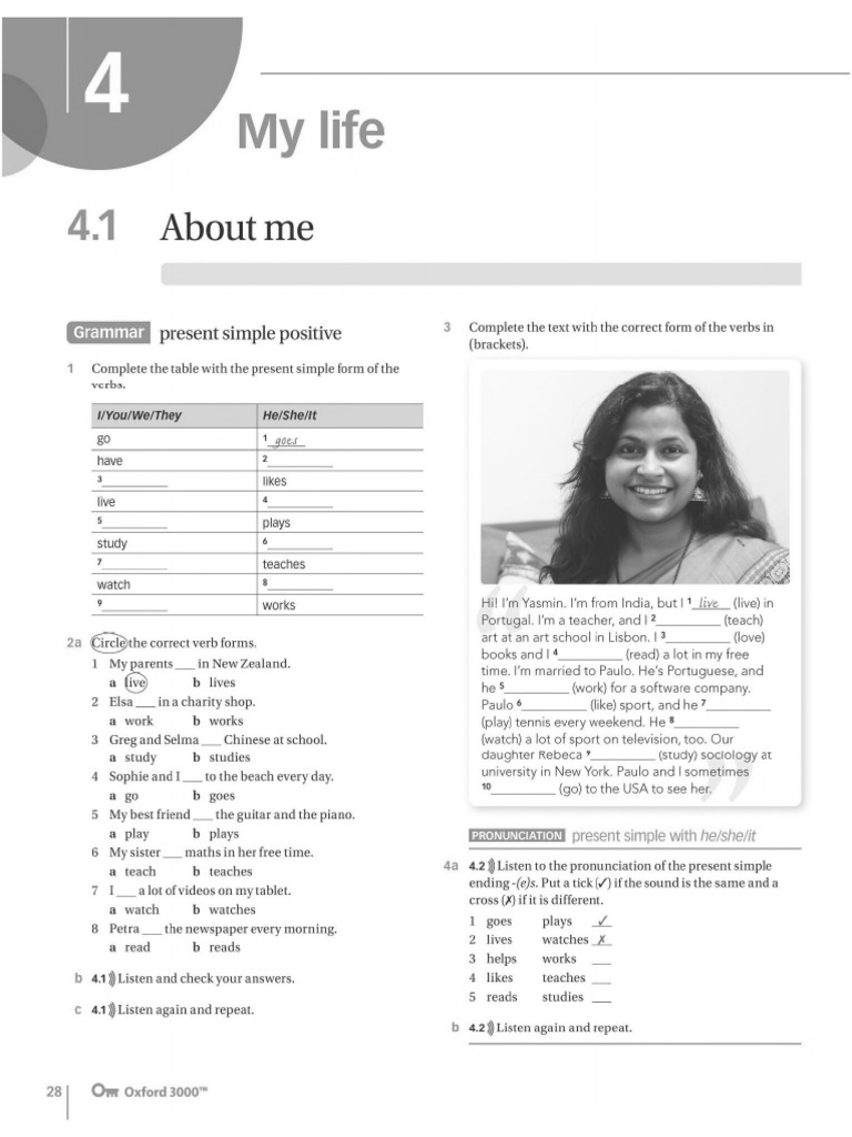 Present Simple - Extra Practice 1 | PDF | Clothing | Skirt