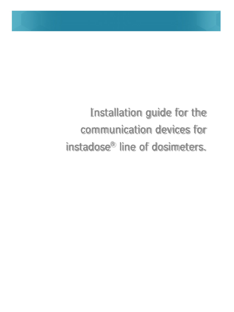 LS-instadose-installation_overview | PDF | Ios | Computer Network