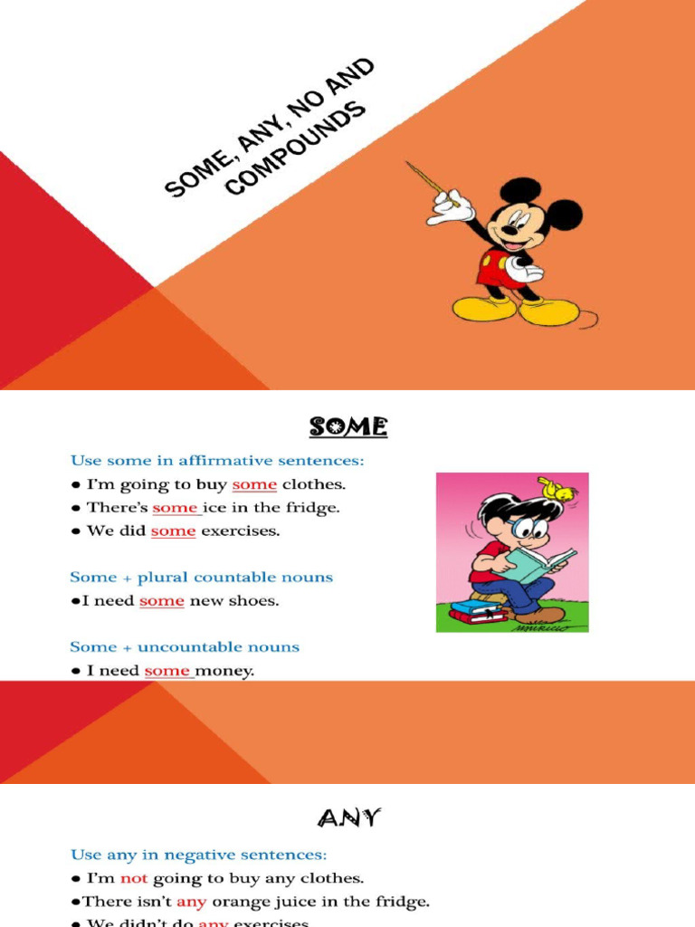 SOME, ANY AND NO | PDF