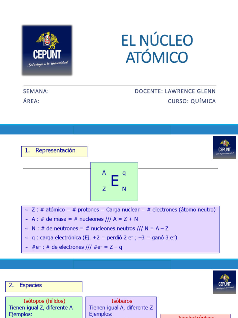 04 Núclidos | Descargar gratis PDF | Neutrón | Física atómica