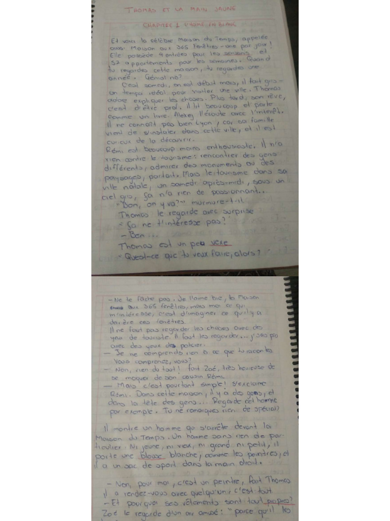 chapitre 1-2 la main jaune | PDF