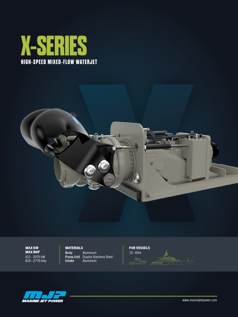 MJP X Series Sell Sheet | Download Free PDF | Pump | Mechanical Engineering