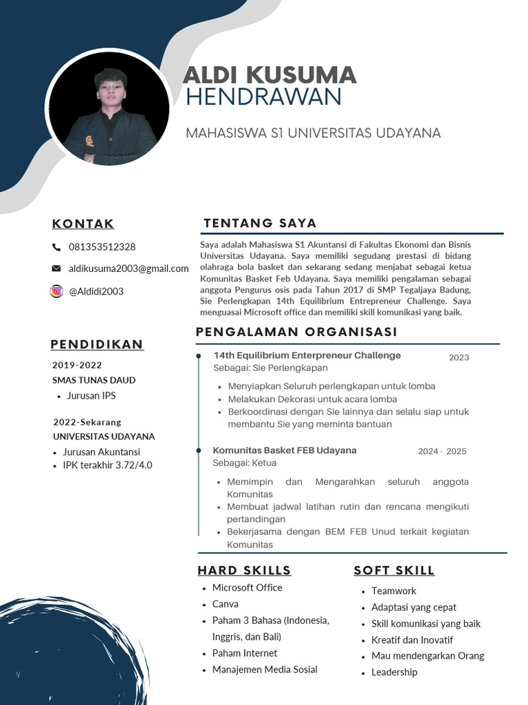 CV Aldi Kusuma Hendrawan | PDF