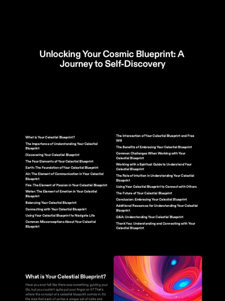 M13 - Unlocking Your Cosmic Blueprint | PDF | Astrological Sign | Free Will