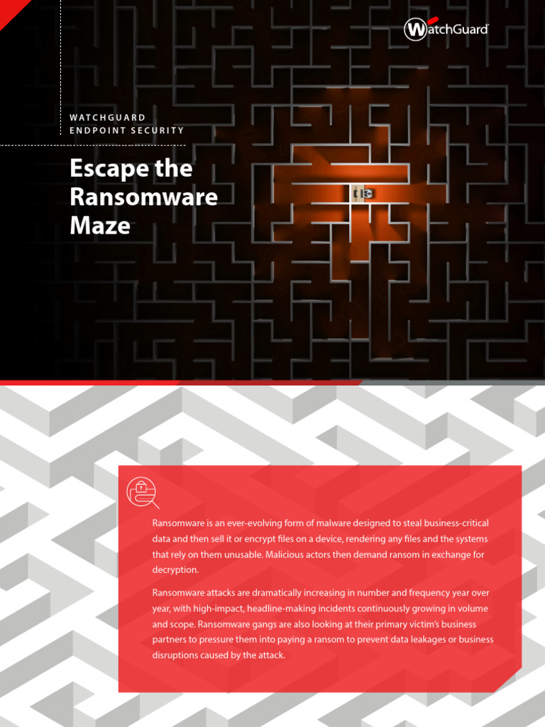 Ebook Endpoint Ransomware | PDF | Ransomware | Malware