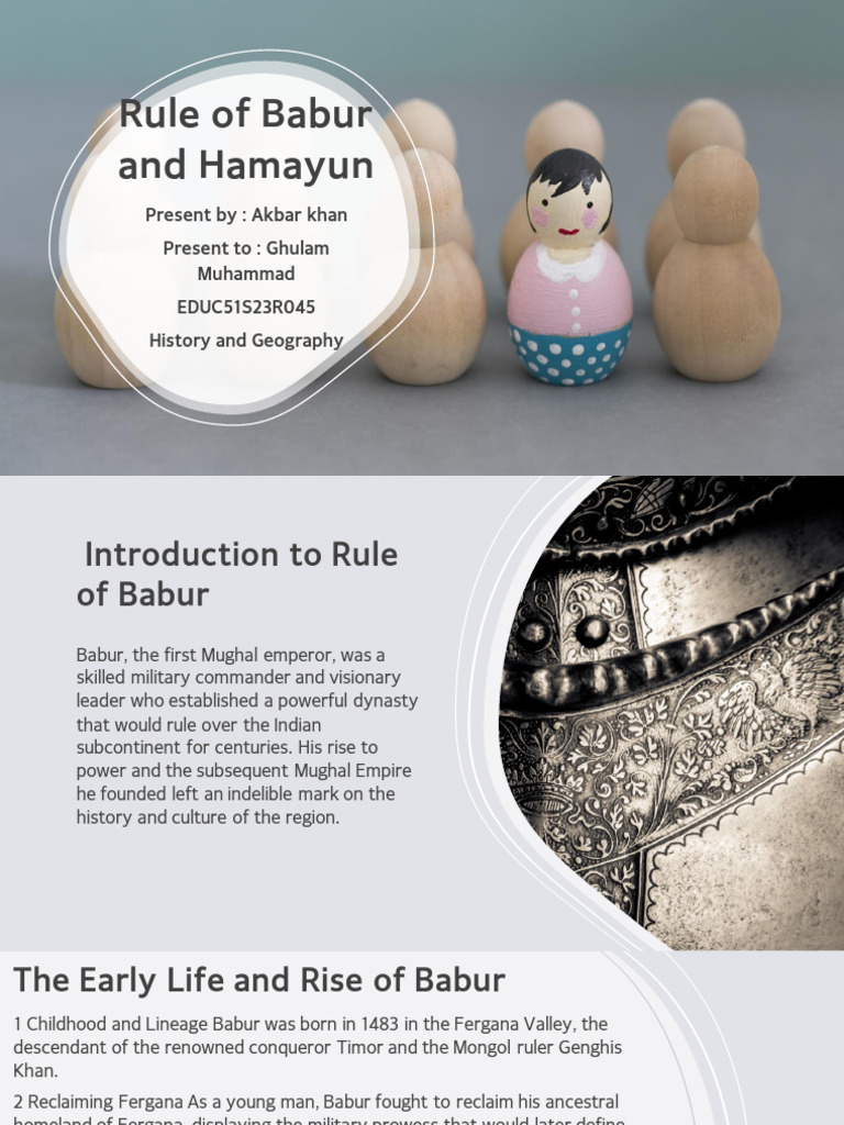 Rule of Babur | PDF | Mughal Empire | Governance