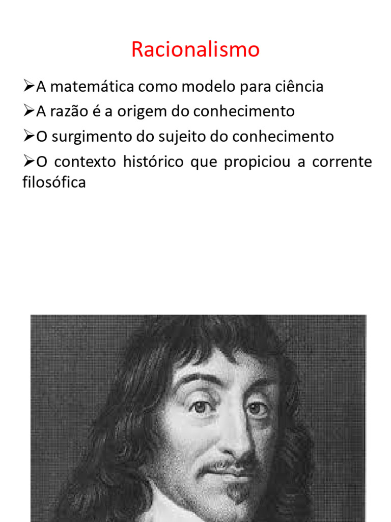 Racionalismo | PDF
