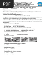 Soal PTS SBDP Kelas 3 Semester 1 | PDF