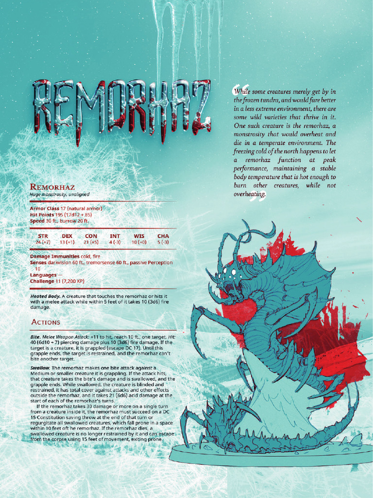 Remorhaz | PDF