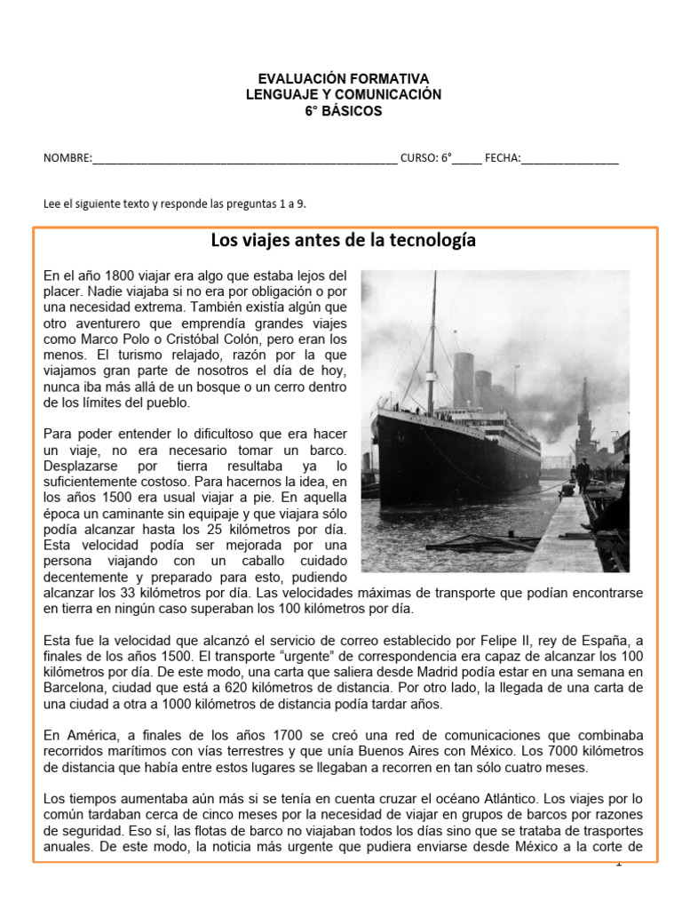 Evaluacion Formativa 6B U2 | PDF | México | Inmigración