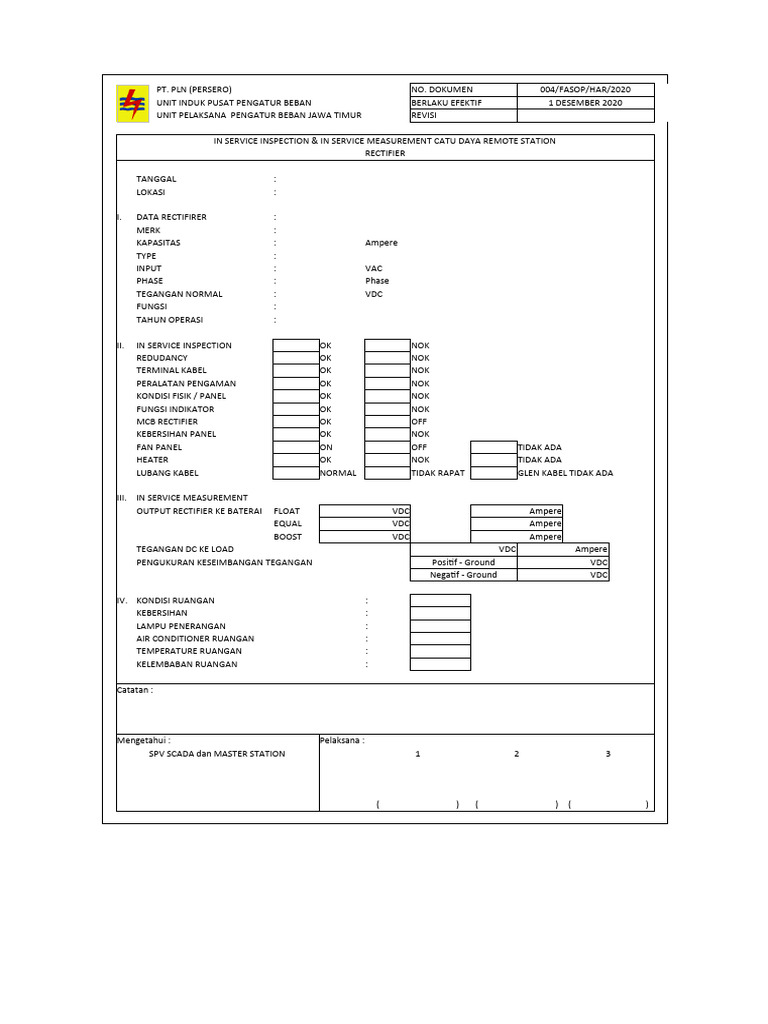 Form HAR Baru Telkom | PDF