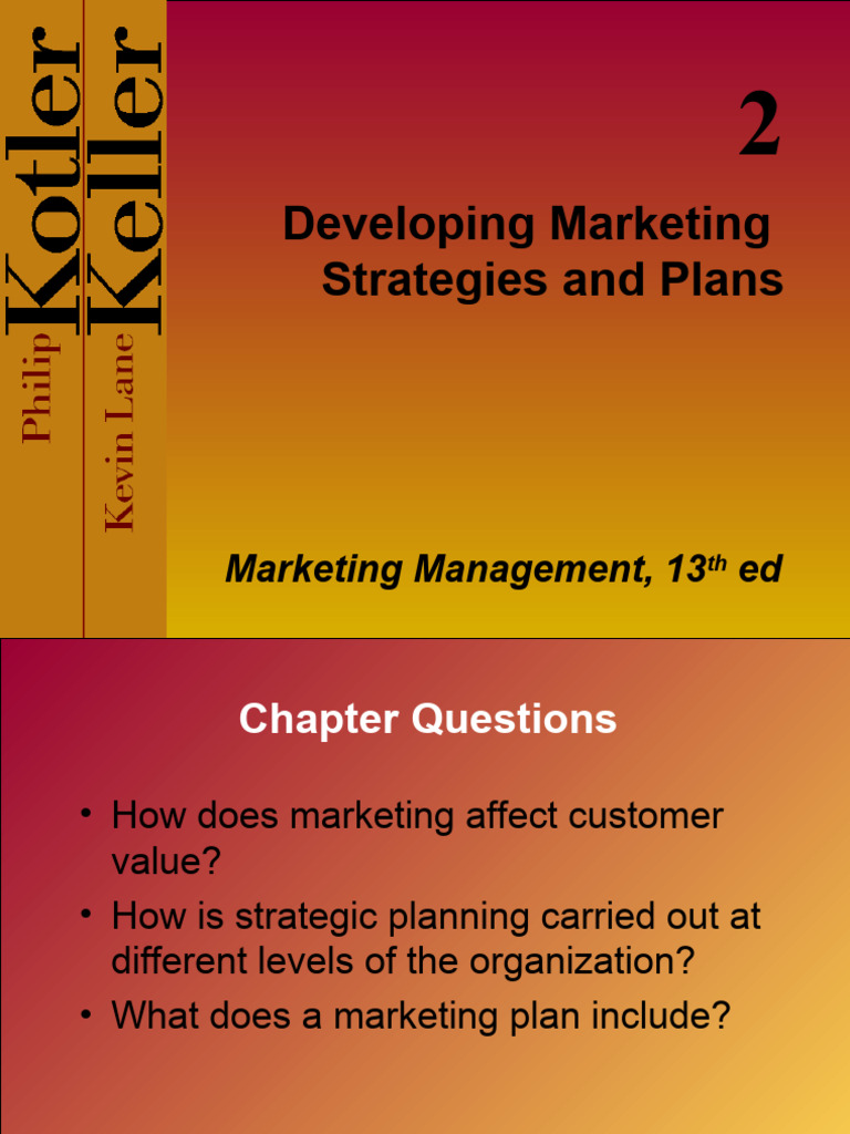 Developing Marketing Plan | PDF | Marketing | Strategic Planning