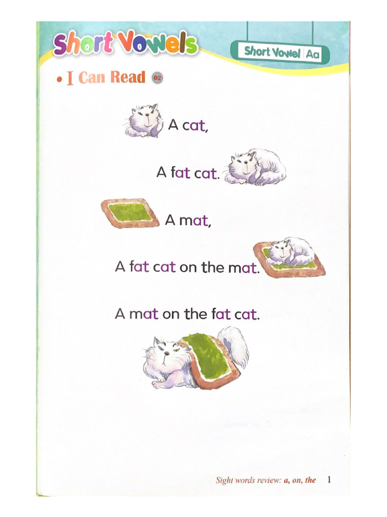 Short Vowels | PDF