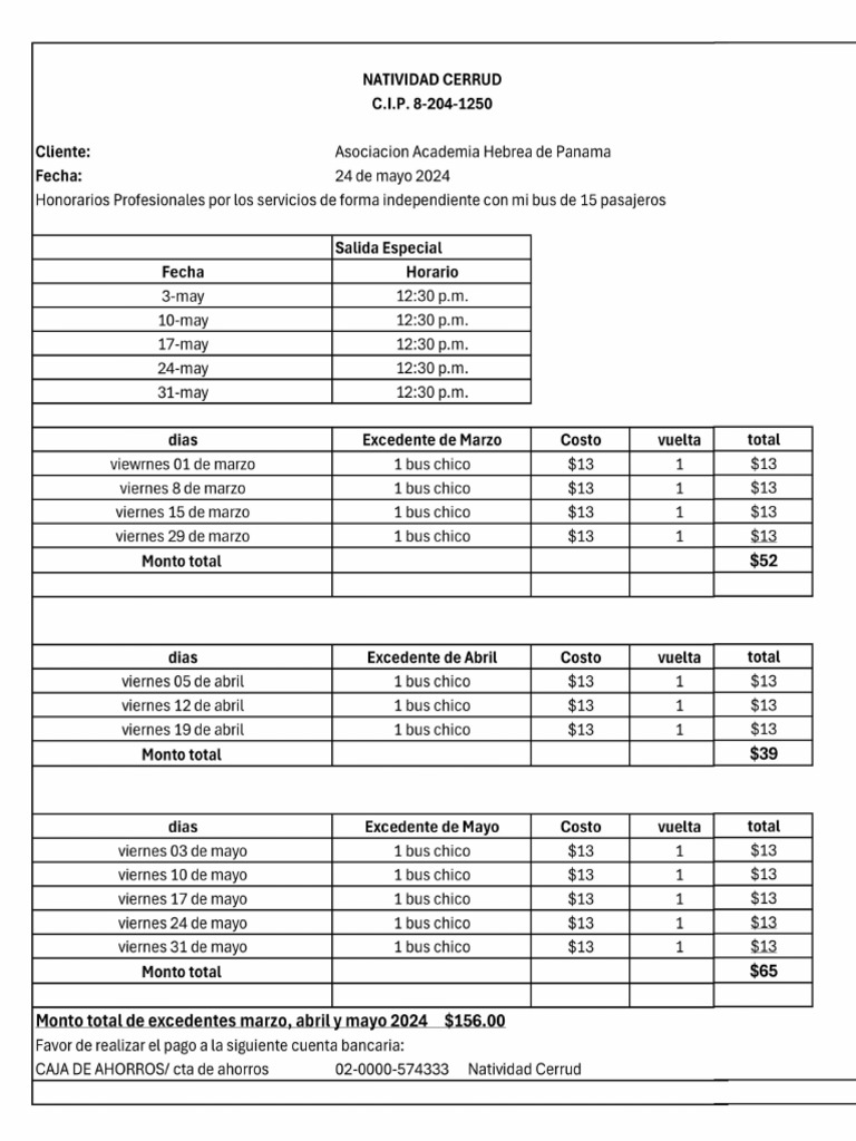 Factura Corregida | PDF
