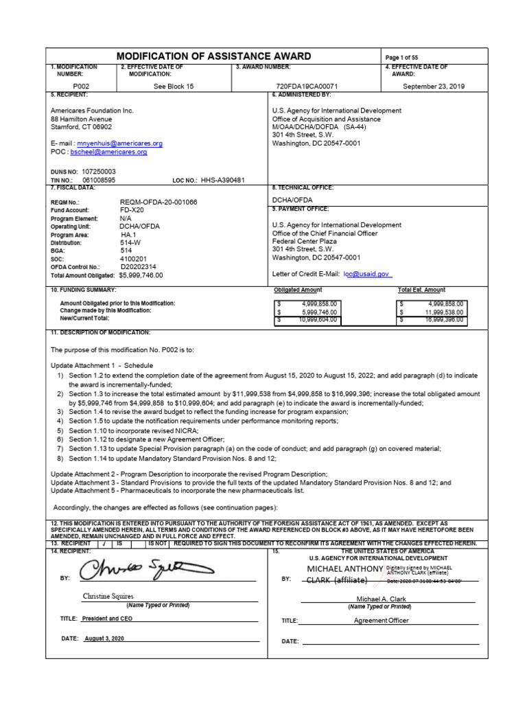 Colombia Mod Short Form | PDF | Government