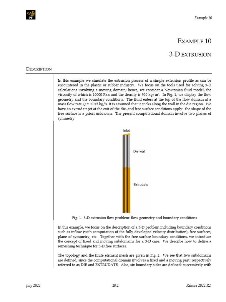 3D Extrusion | PDF | Fluid Dynamics | Flow Measurement
