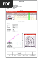 Rigging Plan Template | PDF | Crane (Machine)