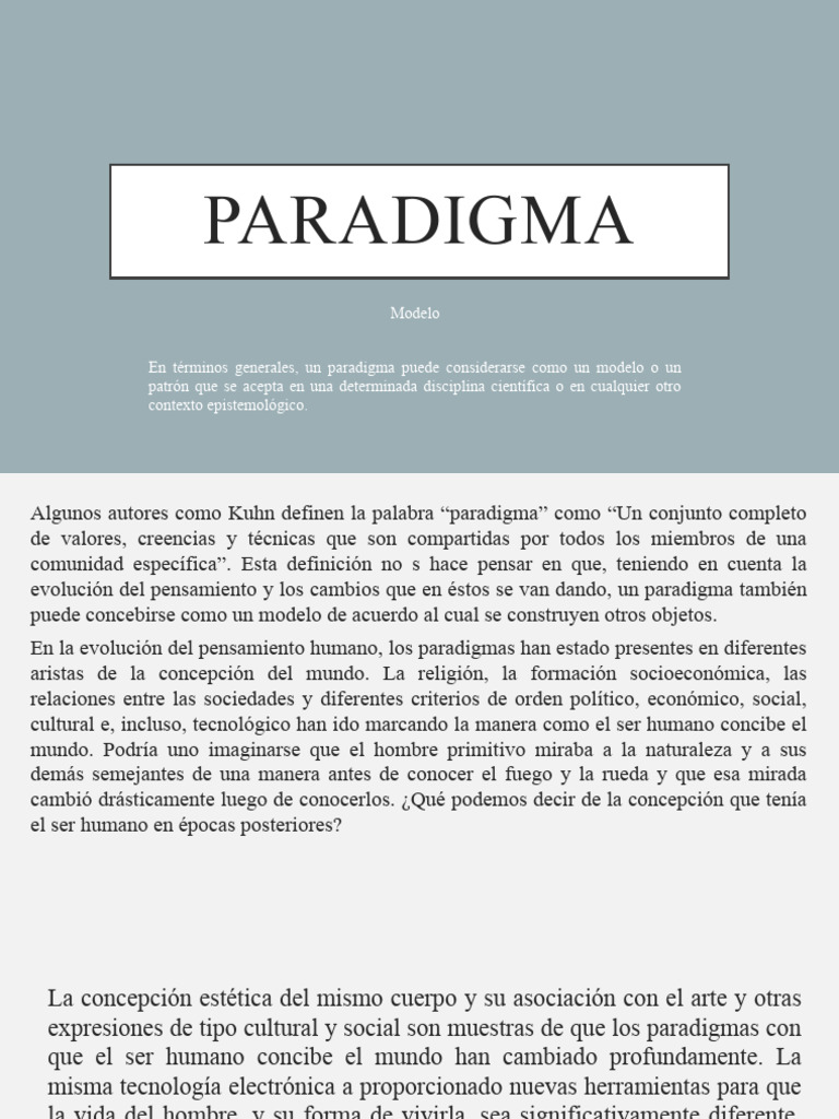 PARADIGMA | PDF | Lenguaje de programación | Paradigmas de programación