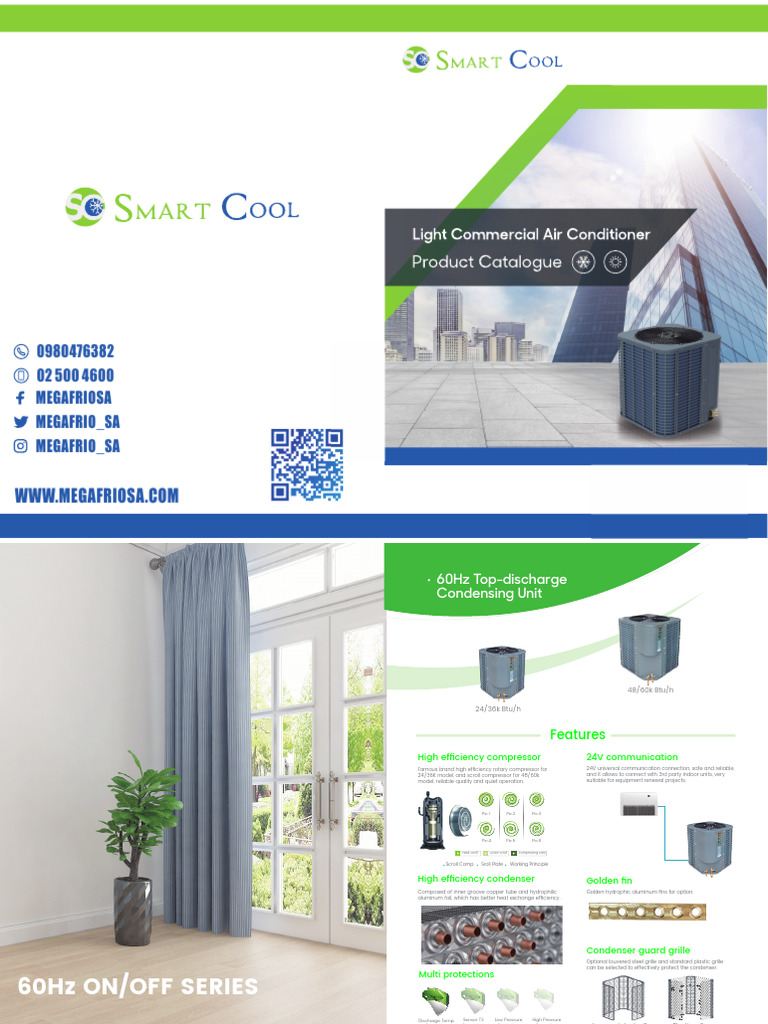 Updated 60Hz AC Smart Cool | PDF | Air Conditioning | Liquids