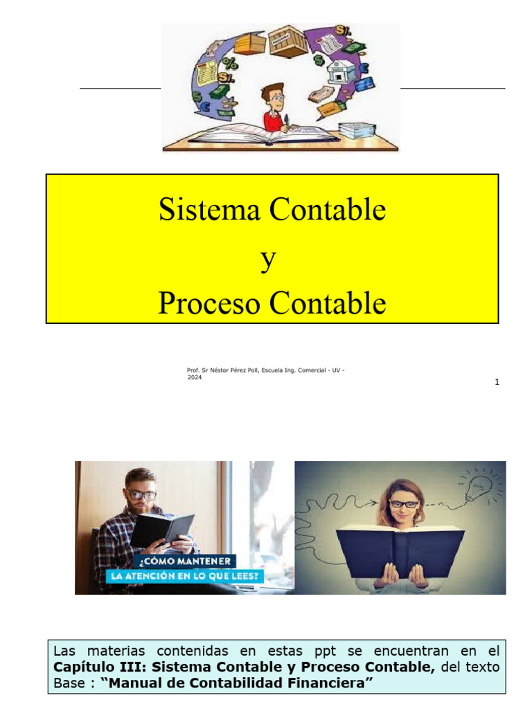 Proceso Contable y Sistema Contable | PDF | Contabilidad | Estado de ...
