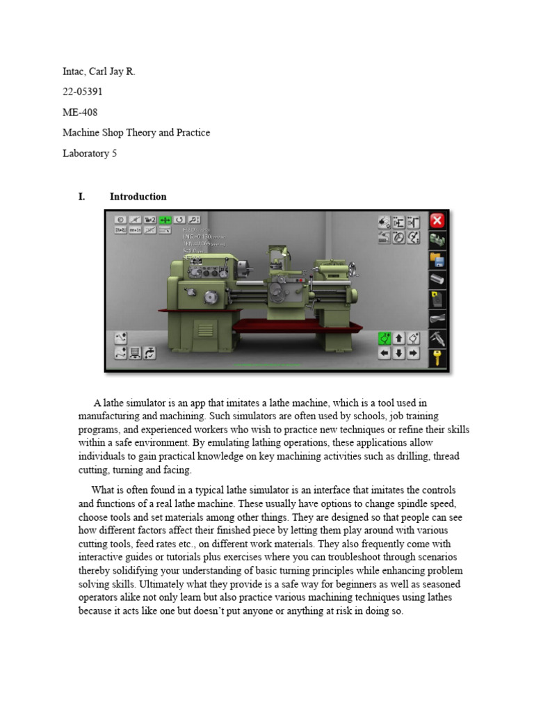 Labrep Ko | PDF | Machining | Mechanical Engineering