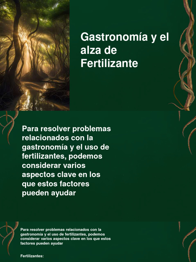 ppt mate | Descargar gratis PDF | Agricultura | Sustentabilidad