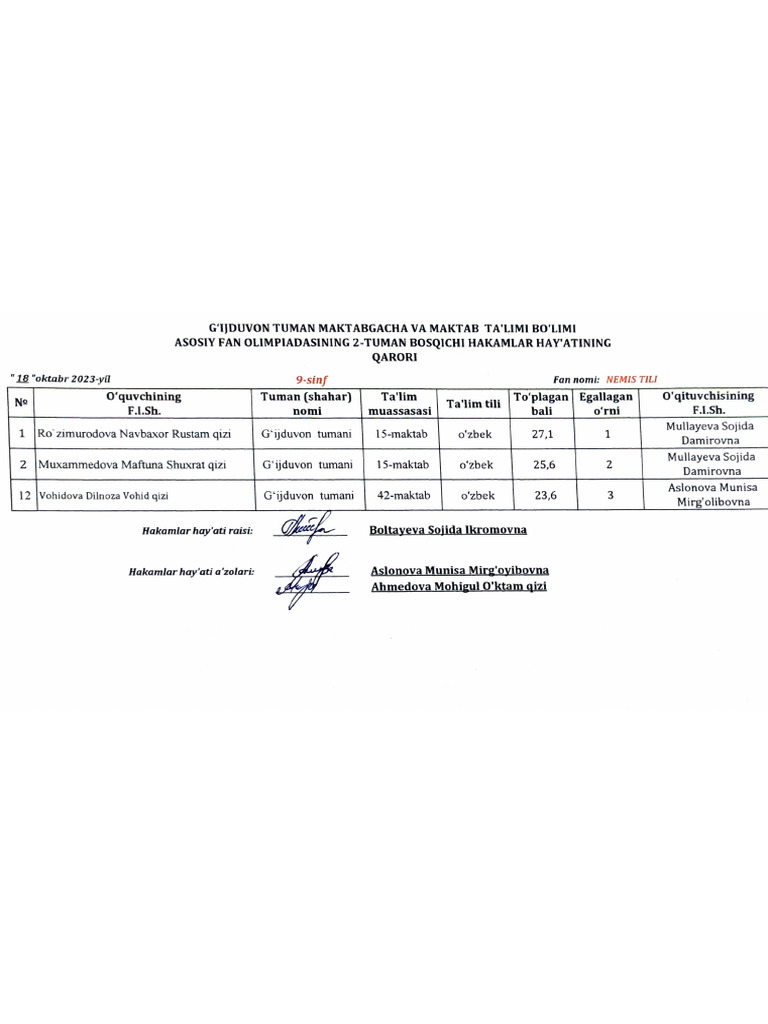Nemis Tili 9-10-11 | PDF