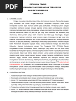 Petunjuk Operasional SIMLUHTAN 2022 | PDF