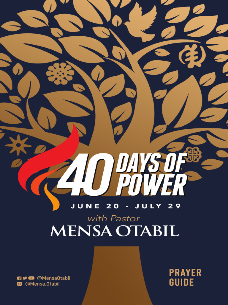 40 Days of Power Prayer Guide | Download Free PDF | Prayer | Jesus