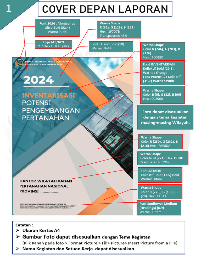 Format Cover Laporan Ip3 Ta.2024 | PDF