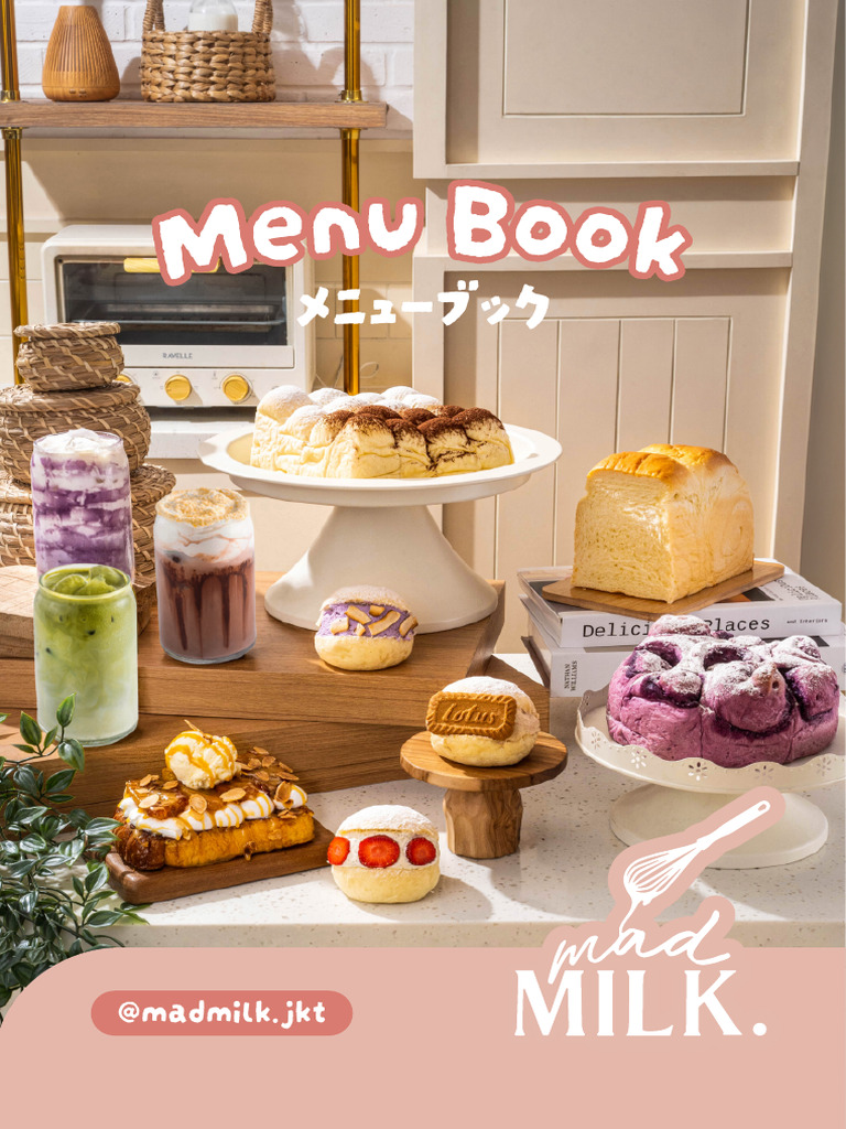 MadMilk Menu-Comp | PDF | Cooking | Cuisine