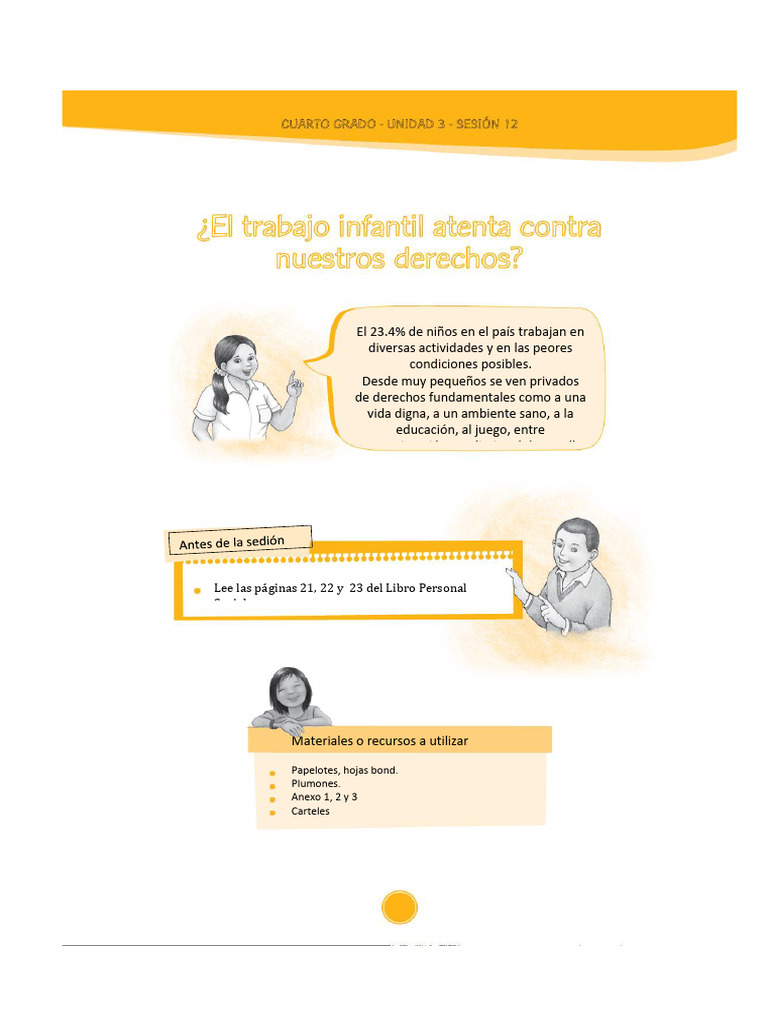 Conciencia sobre Trabajo Infantil | PDF