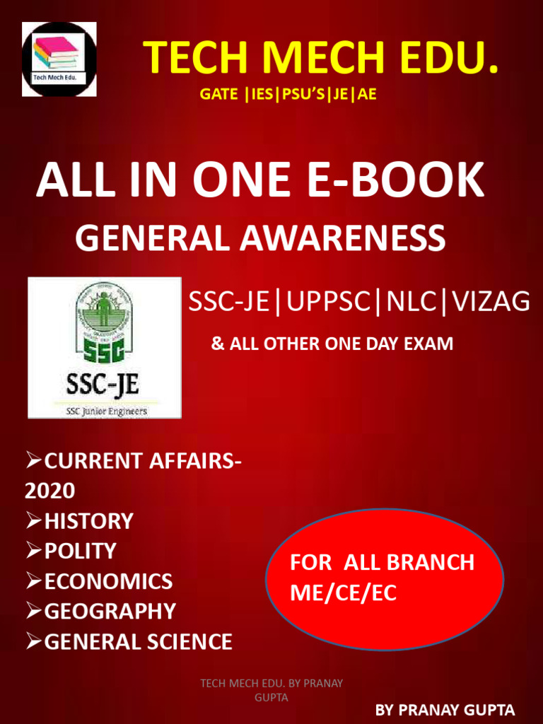 All in One Ebook For General Awareness | PDF