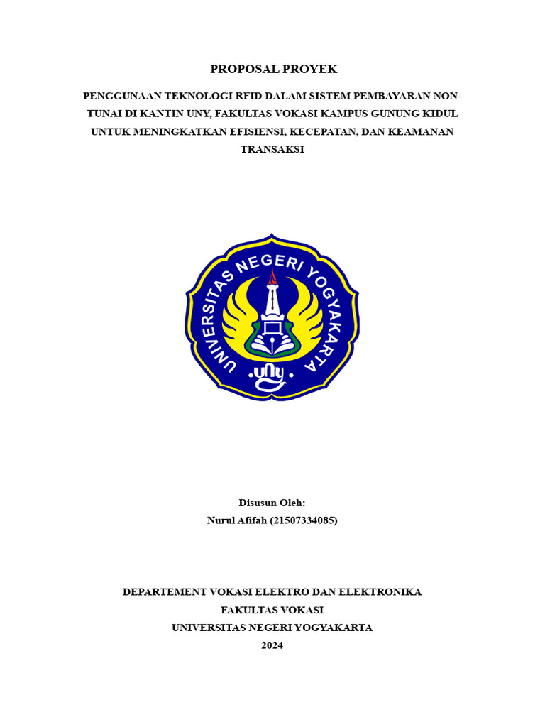 Proposal Proyek | PDF