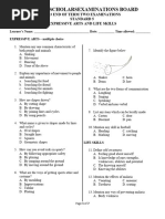 Barawa Disease and Health Education Test | PDF