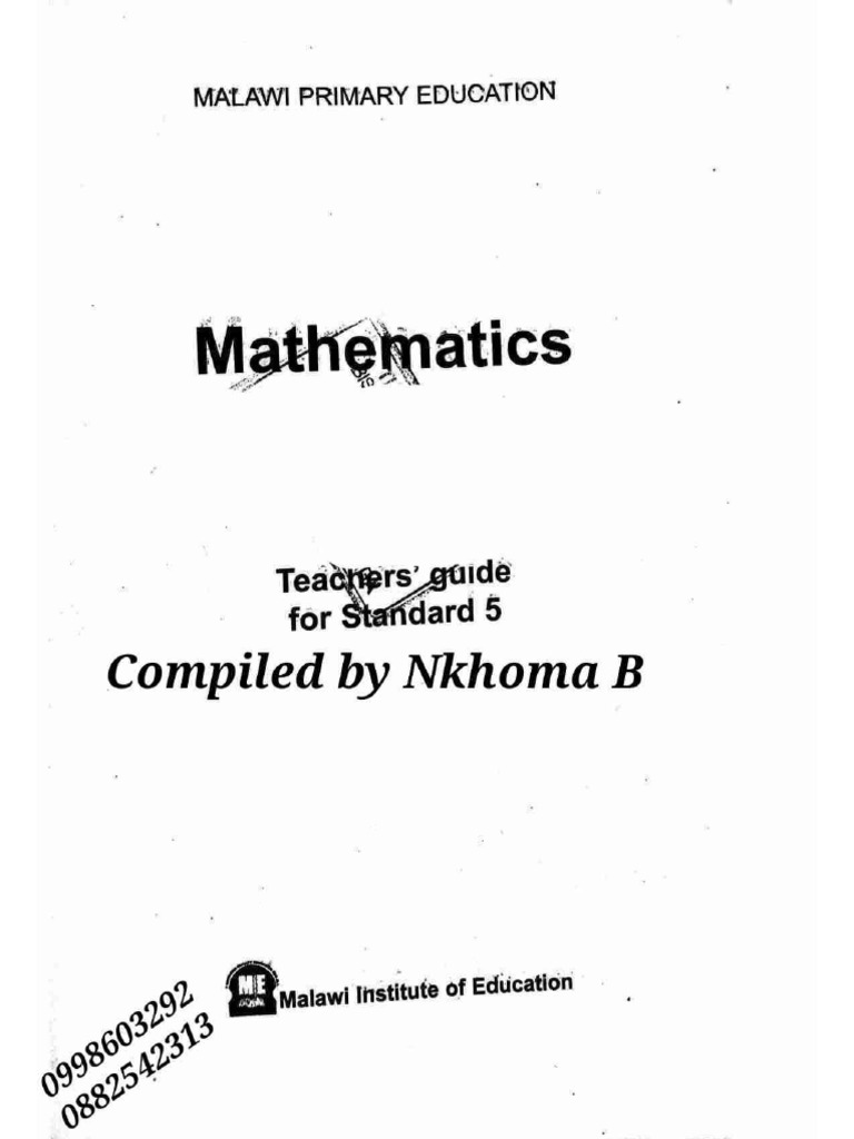 STD_5_Maths_TG | PDF