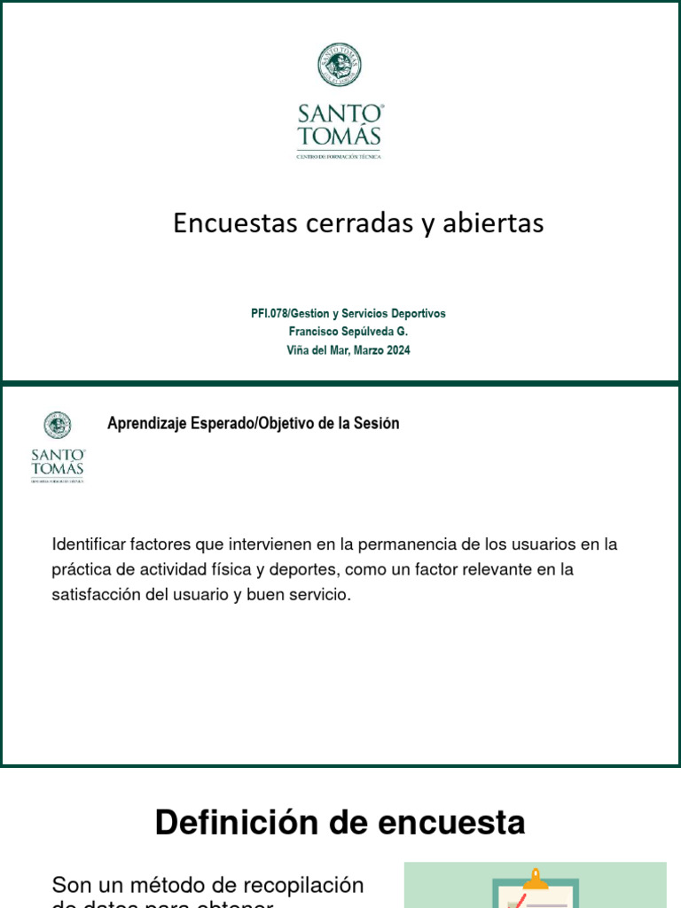 Unidad 1 Semana 3 | PDF | Metodología de encuesta | Cognición