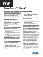 Masteremaco Application Guide | PDF | Concrete | Corrosion