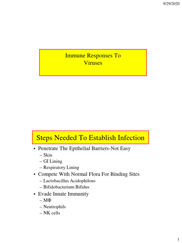 Antigenic Shift and Drift | PDF | Immune System | Interferon