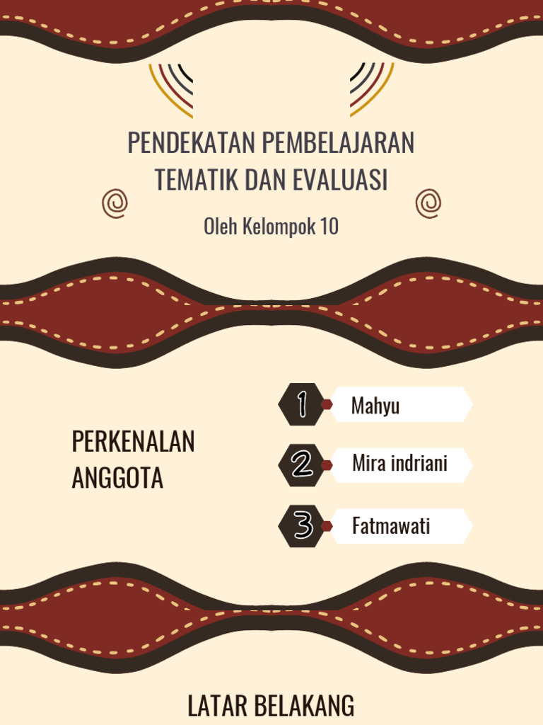 Kel 10 Tematik | PDF