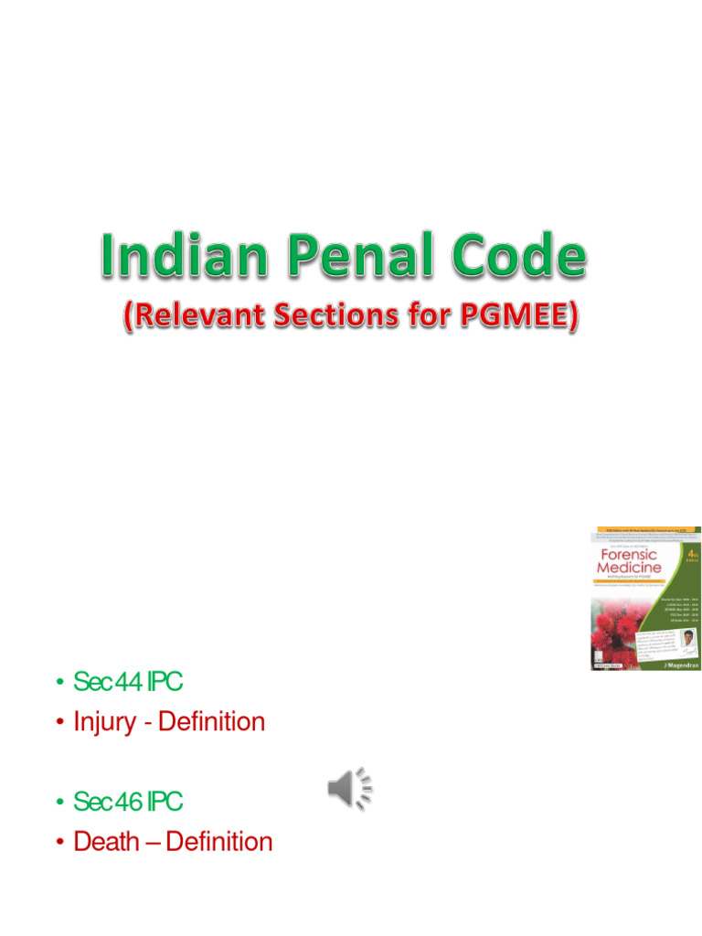 Relevant Legal Sections - DR Magendran J | PDF | Crimes | Crime & Violence