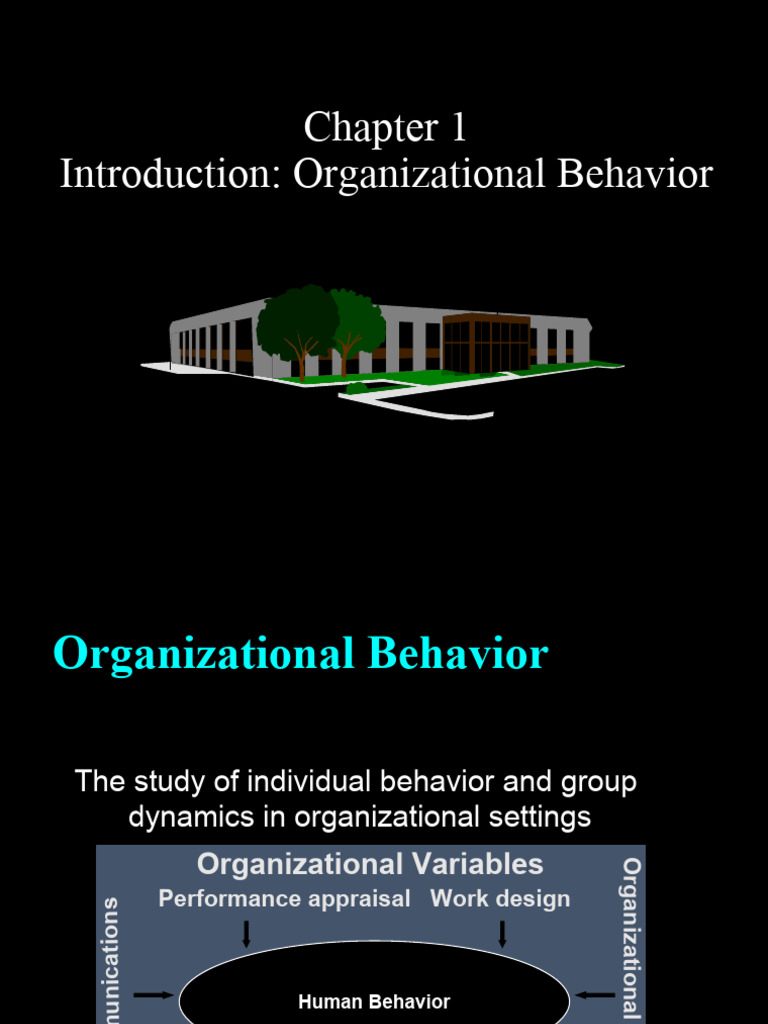 Organizational Behavior - lecture 1 | Download Free PDF | Behavior | Organizational Behavior