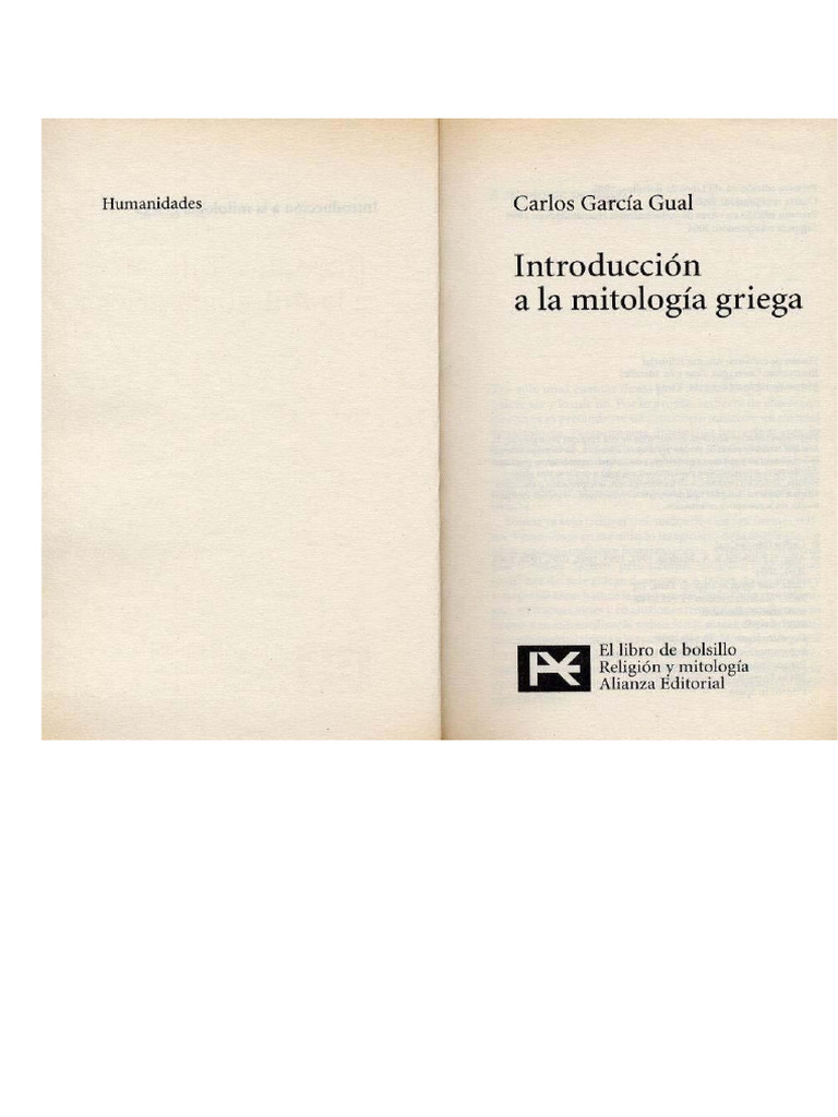 Garcia Gual | PDF