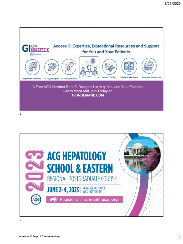 Week 21 ACGVGR Robertson CRC Screen | PDF | Colonoscopy | Colorectal Cancer
