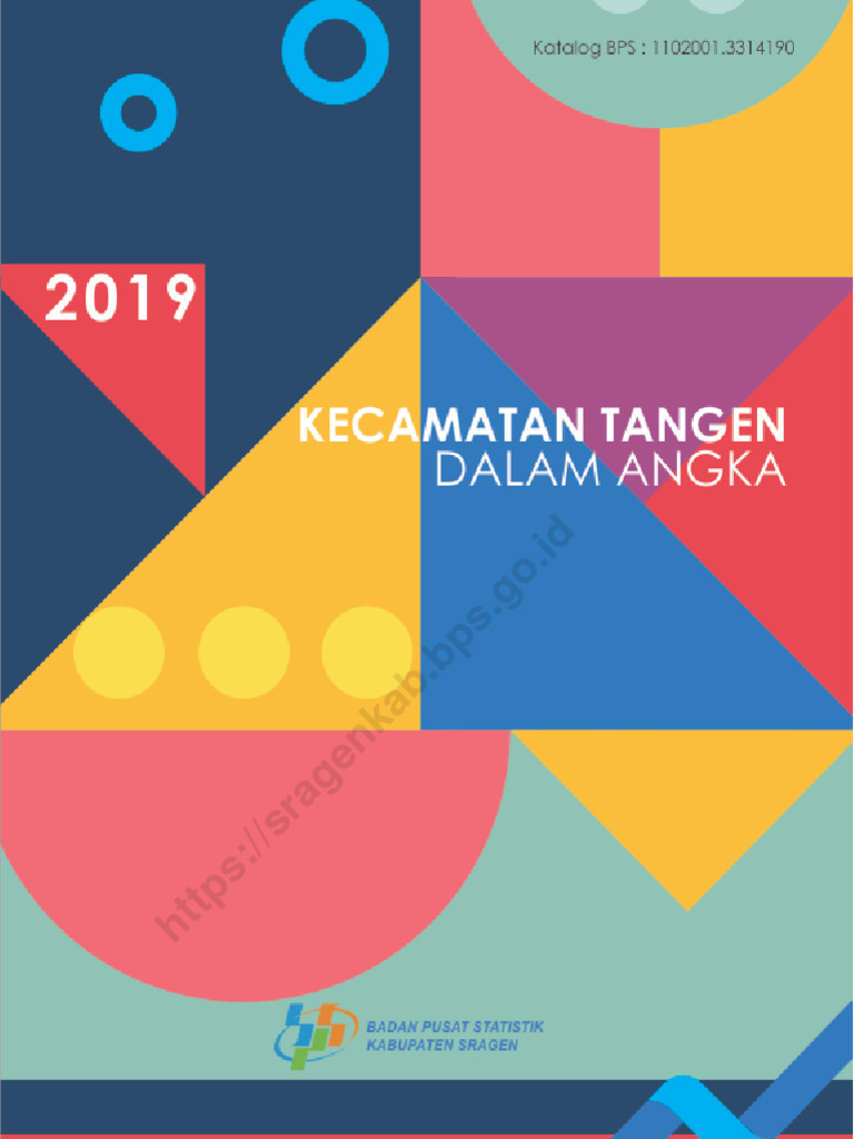 Statistik Kecamatan Tangen 2019 | PDF