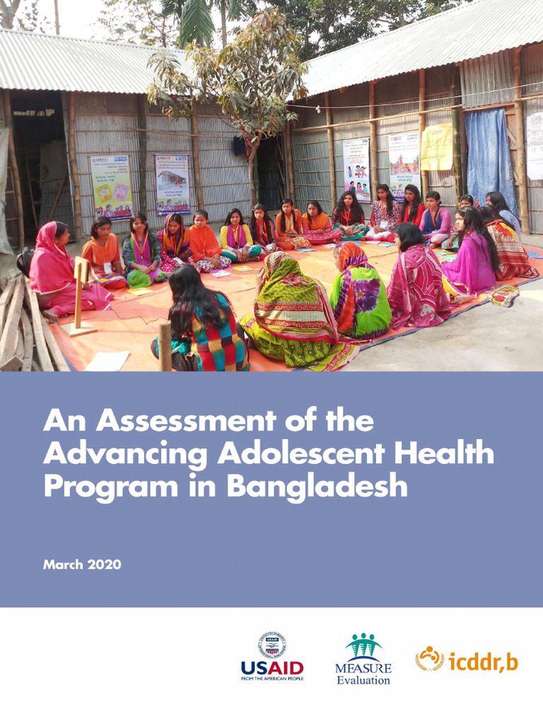 Bangladesh Adolescent Health Program Evaluation | PDF | Adolescence ...