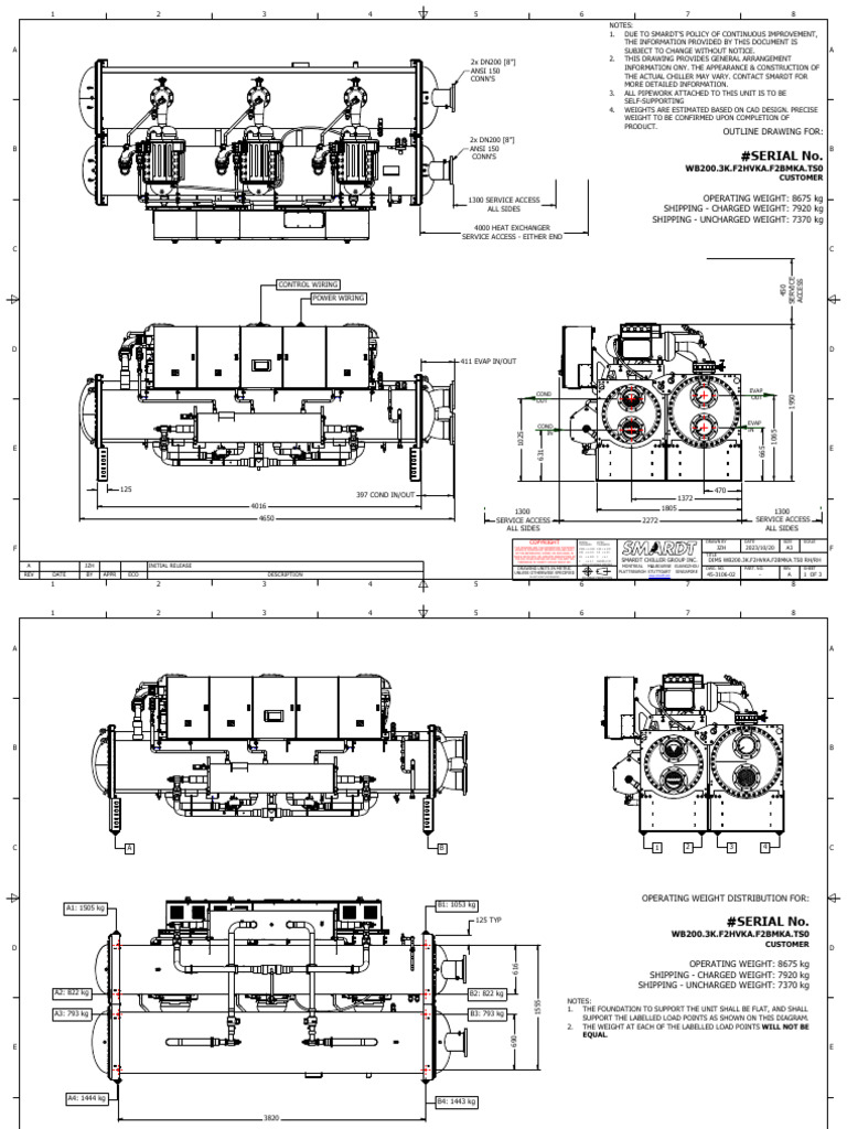 #Serial No.: Outline Drawing For | PDF | Manufactured Goods