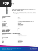 FFVV-65C-R3-V1: General Specifications | PDF | Antenna (Radio ...