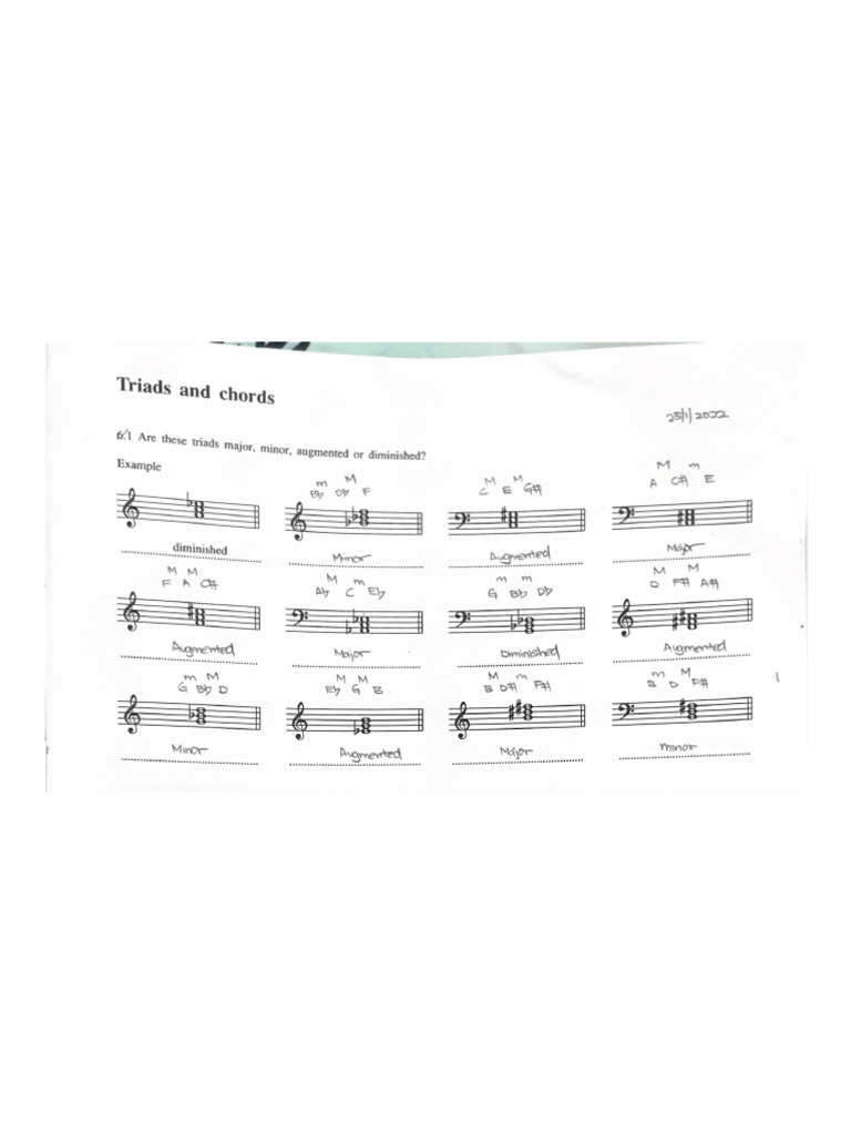 Triads and Chords | PDF