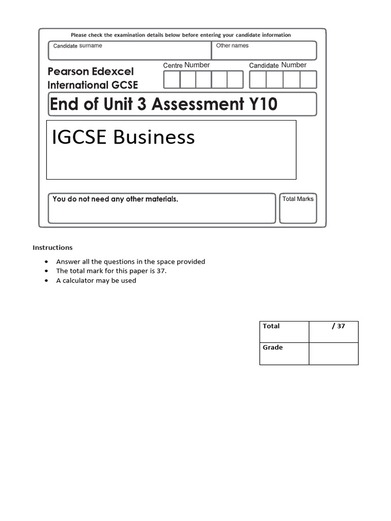 End of Unit 3 Assessment Final | Download Free PDF | Gross Margin ...